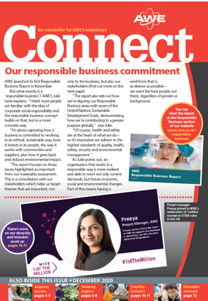 Winter issue of Connect out now! – AWE